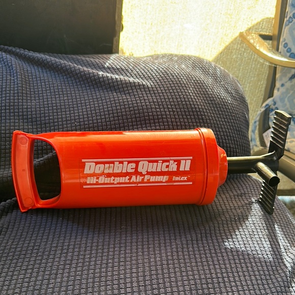 Intex | Other | Double Quick Pump Pumps Air While Pushing And Pulling ...